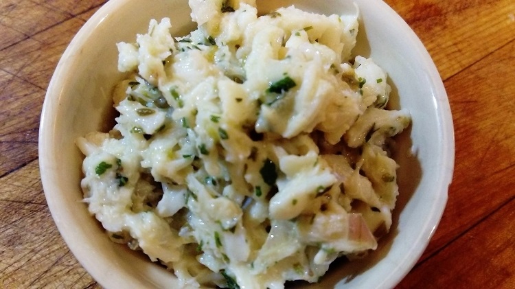 Crabmeat ravigotte – James Bond Food