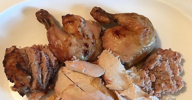 Roast chicken à l’anglaise – James Bond Food